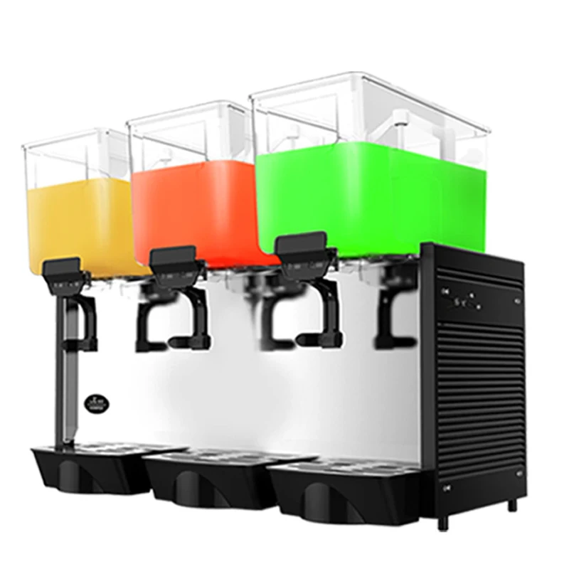 Cold-Drink-Dispenser-15L-3-Tanks-Mix-Type-Juice-Dispenser-Commercial ...