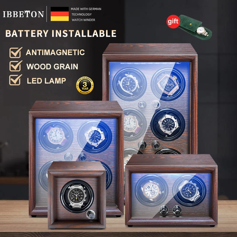 Automatic Watch Winder mechanical watch box, watch rotator, watch swing ...