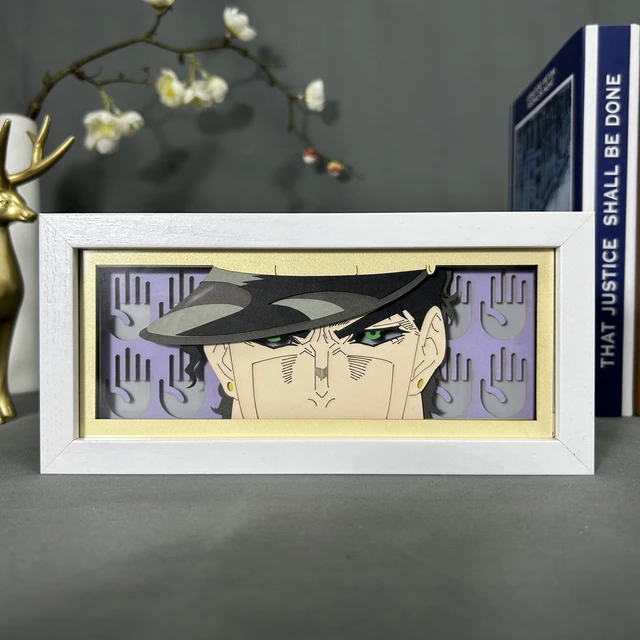 Anime Jojo Bizarr Kalandja Jotaro Hálószoba Dekorációhoz Manga Desk ...