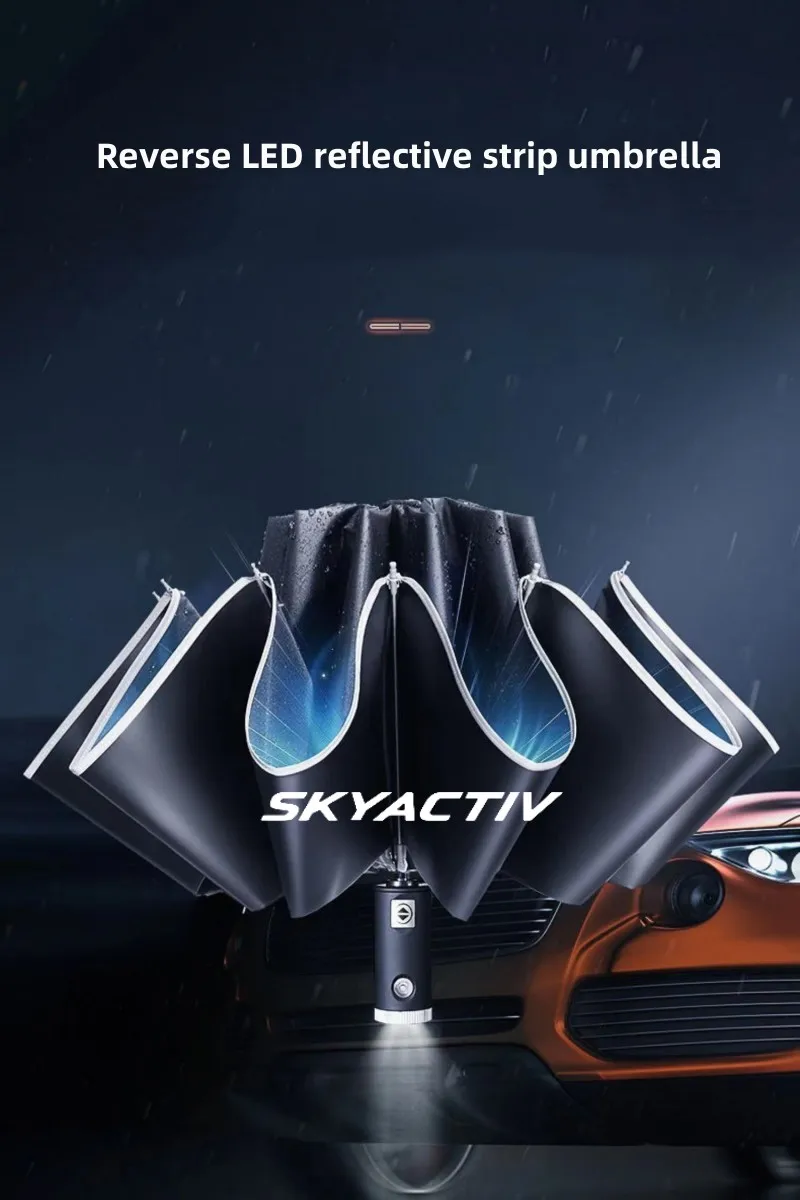 New-Automatic-Reverse-LED-Lighting-Reflective-Strip-Ten-Bone-Car ...