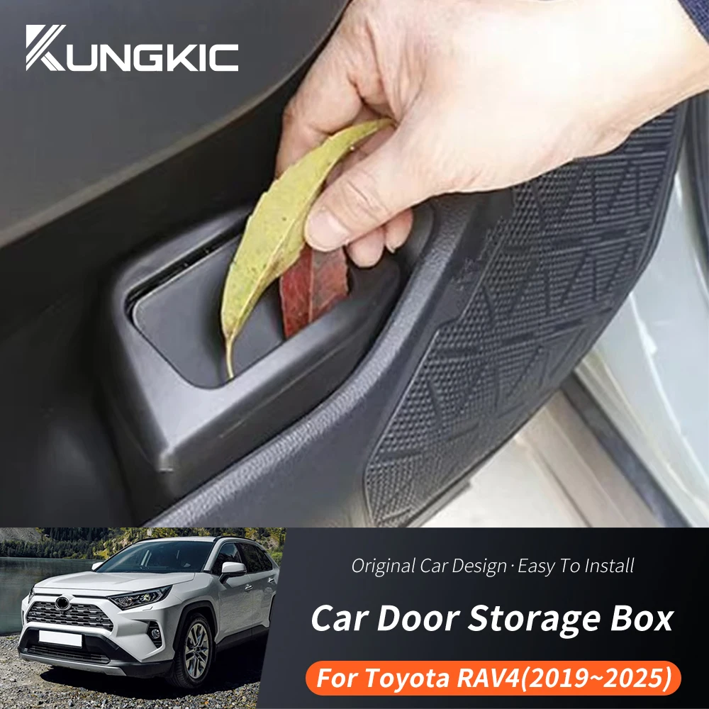 For Toyota RAV4 RAV4 RAV 4 MK5 2019-2025 Car Trash Bin with Lid for ...