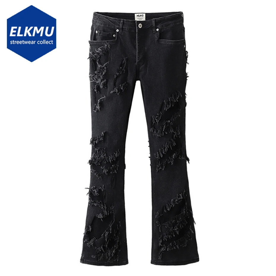 Pantalones-vaqueros-ajustados-Punk-para-hombre-ropa-de-calle-de-moda ...