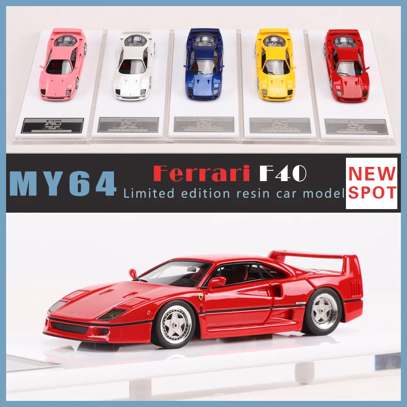 MY64-F40-Resin-Model-Car-1-64-Limited-edition-199-Rally-Champion-Car ...