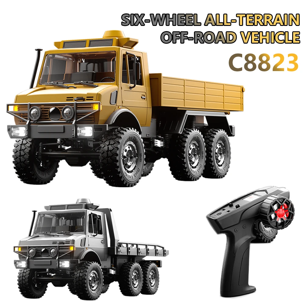 C8823 6WD RC Car 1/18 Off-road Remote Control Vehicle 2.4G High Speed ...