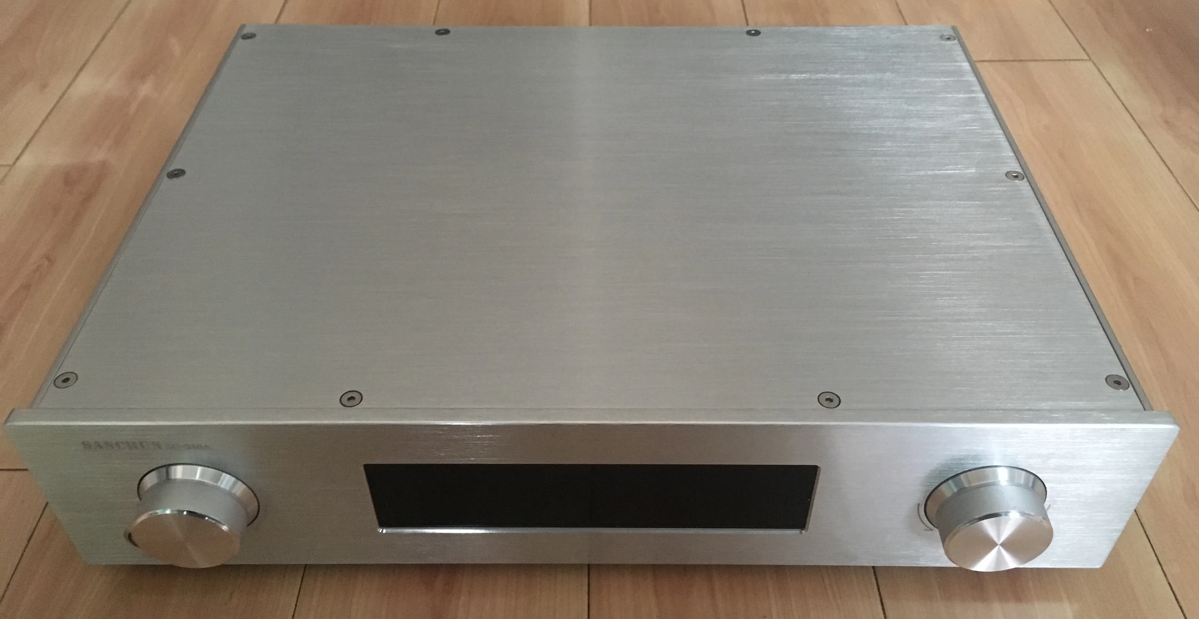 Assembled fully balanced remote control JFET four tube preamplifier ...