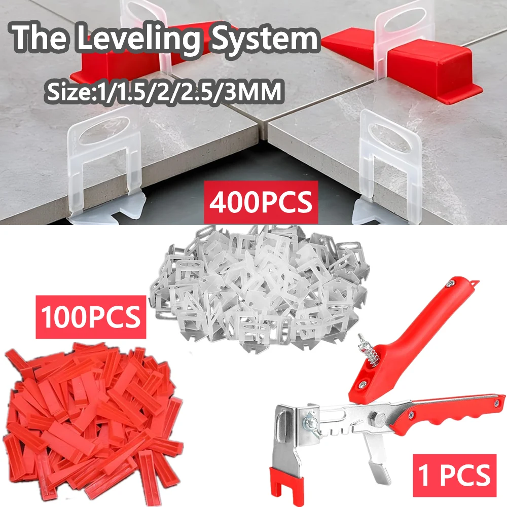 501Pcs-Tile-Leveling-System-1-1-5-2-2-5-3MM-Tiles-Leveling-Tool-Kit ...