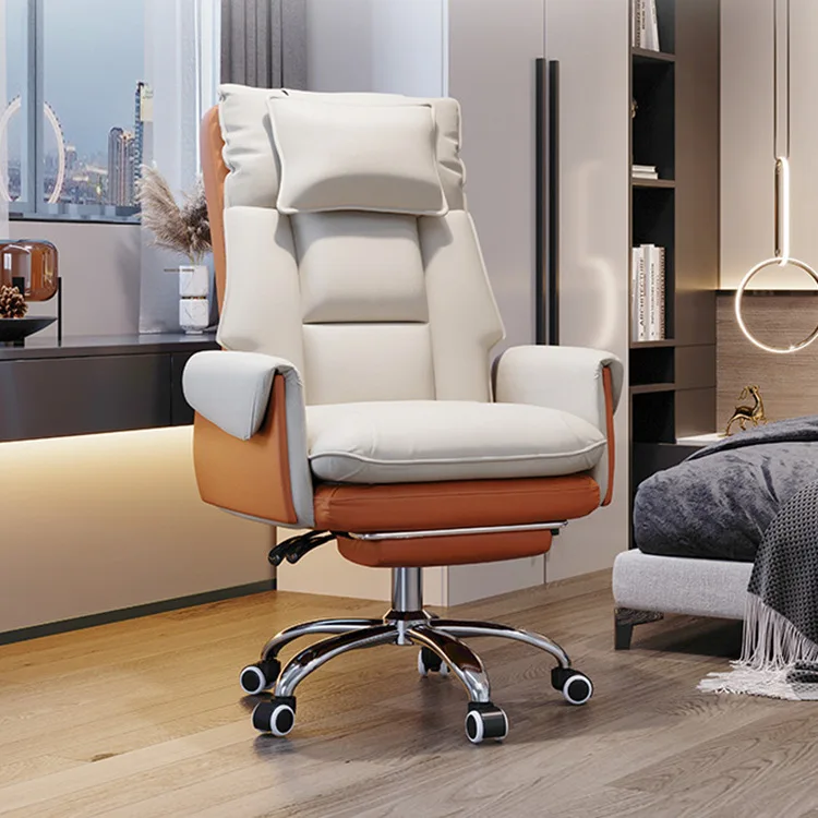 Computer-Chair-Home-Reclining-Office-Chair-Comfortable-Executive-Chair ...