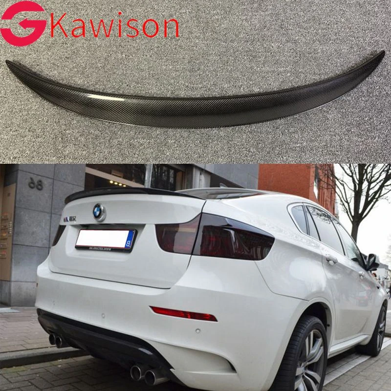 For Bmw X6 E71 Spoiler Carbon Fiber Spoiler For X6 2008 2009 2010 2011 ...