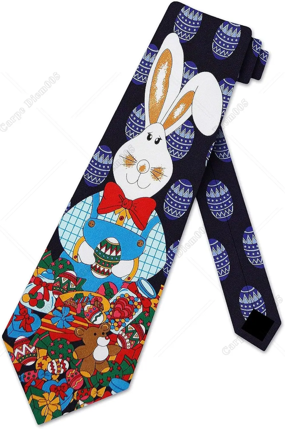 Bunny Three Rooker Easter Bunny Tie Rabbit Necktie Men Accessories ...