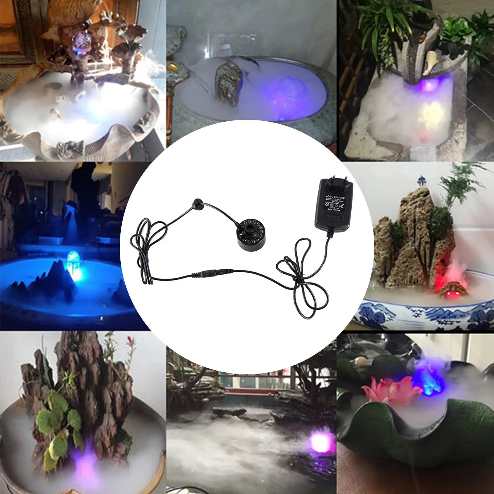 Mist Maker Fogger Fog Machine Decoration for Aquarium Fish Tank ...