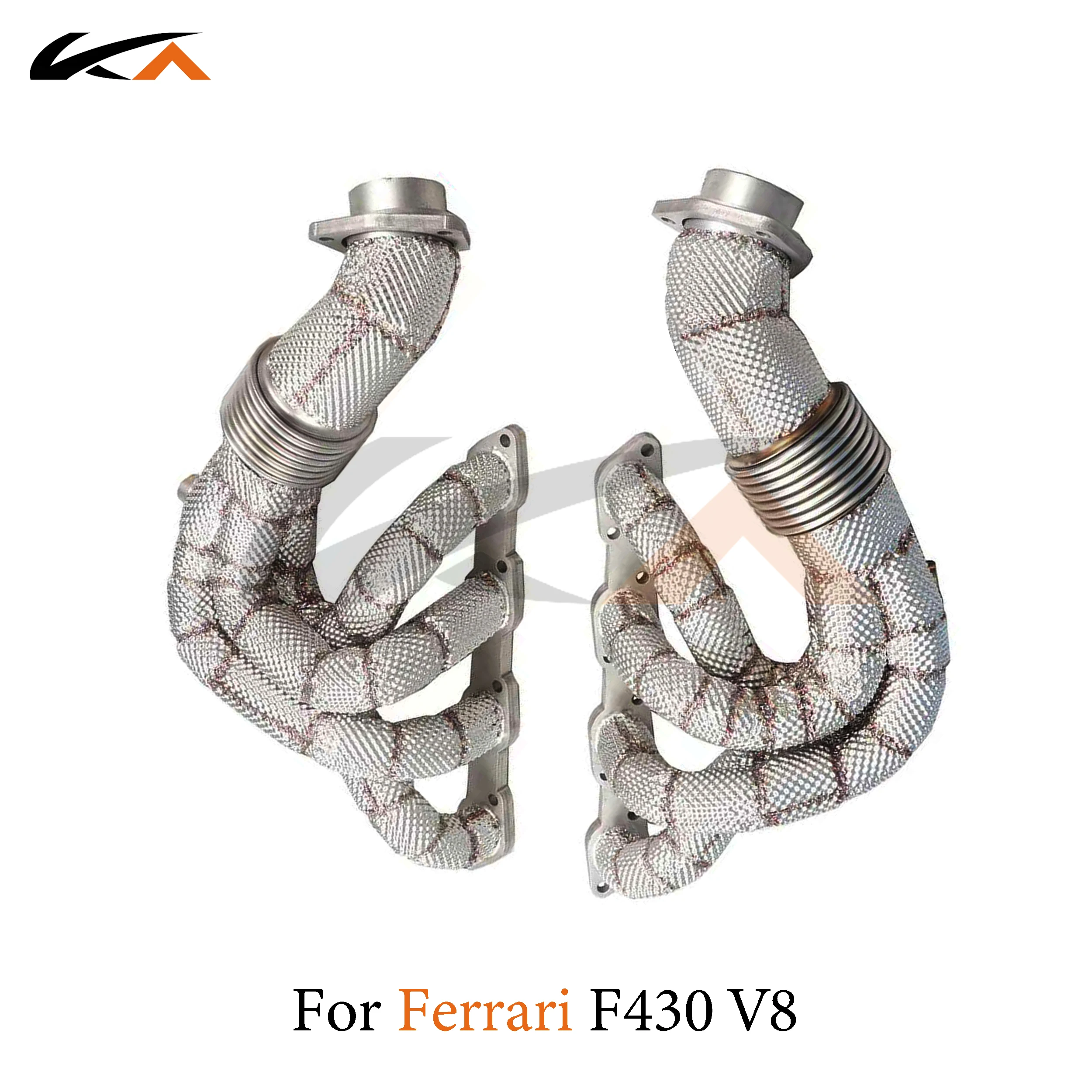 KA-Tuning-manifold-exhaust-system-stainless-steel-headers-for-Ferrari ...