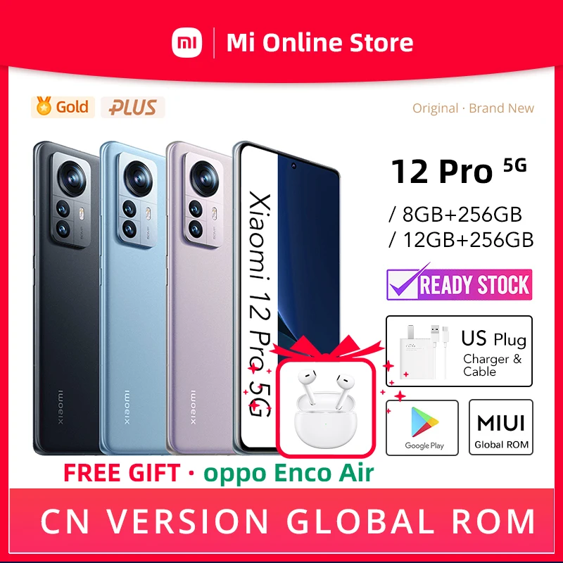 Xiaomi-smartphone-12-Pro-12GB-256GB-8GB-128GB-ROM-Global-versi-n-CN-5G ...