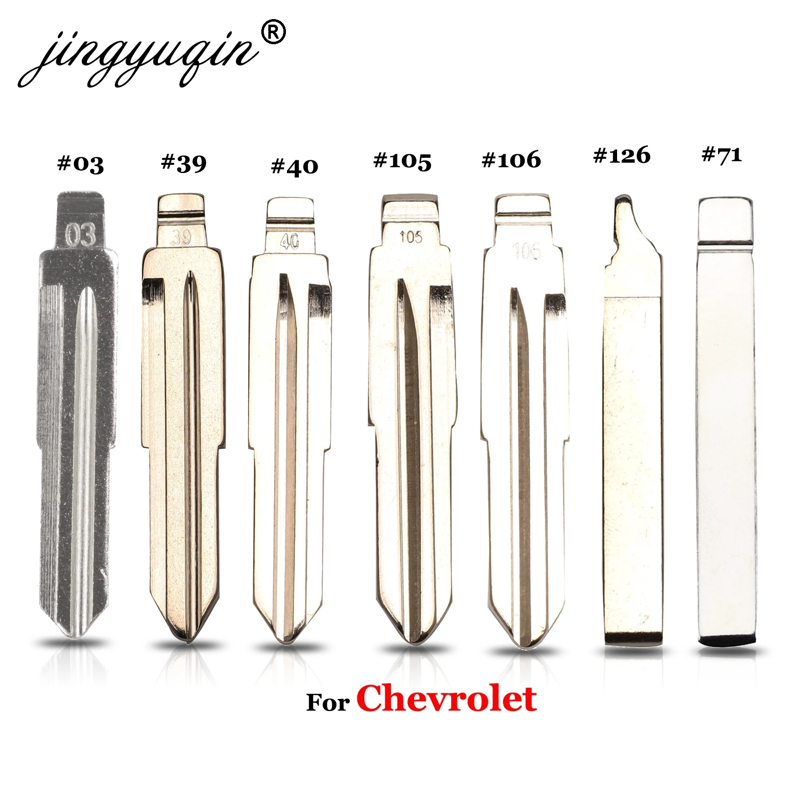 jingyuqin-No-03-39-40-71-105-106-126-Key-Blade-For-Chevrolet-Cruze ...
