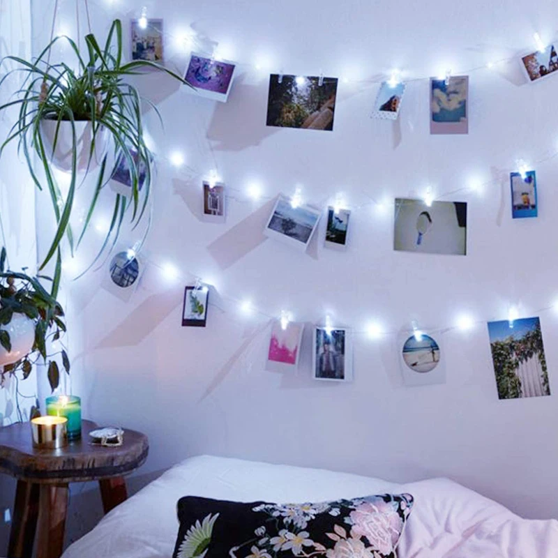Fairy Lights In Bedroom