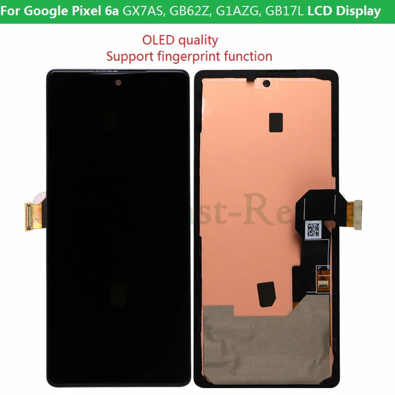 OLED-quality-Display-For-Google-Pixel-6A-lcd-display-GX7AS-GB62Z-G1AZG ...