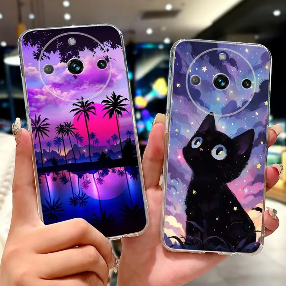 New Design Phone Case For Realme 11 Pro+ 11Pro 5G Clear TPU Slim Back ...