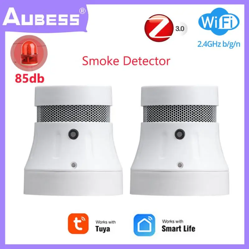 Zigbee-WiFi-Smart-Smoke-Detector-Sensor-Smart-Life-Tuya-App-Smoke-Alarm ...