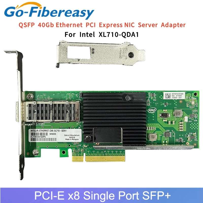 QSFP-40Gb-Network-Adapter-For-Intel-XL710-QDA1-Single-QSFP-Port-PCI-E ...