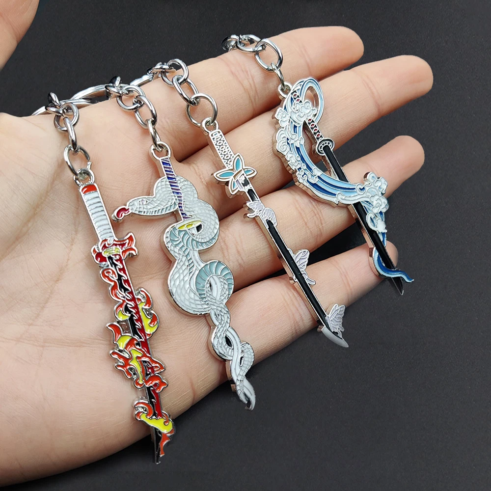 Anime-Demon-Slayer-Sword-Metal-Keychain-Kimetsu-no-Yaiba-Kamado ...