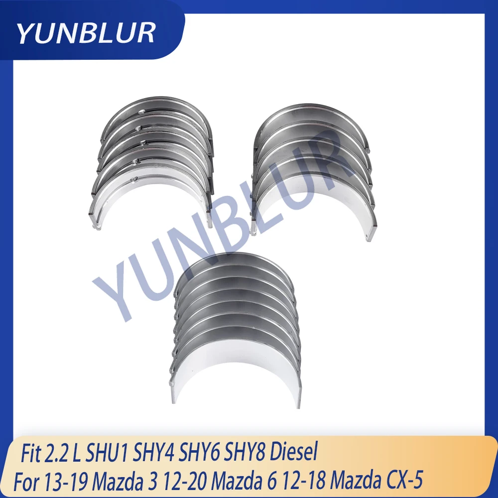 STD Engine Main / connecting rod bearing Set Fit 2.2 L Diesel SHY1 SHY4 ...