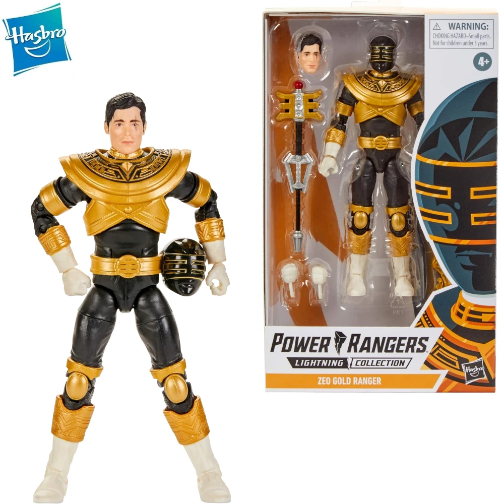 Figura-de-A-o-Hasbro-Power-Rangers-Cole-o-Rel-mpago-Zeo-Gold-Ranger ...