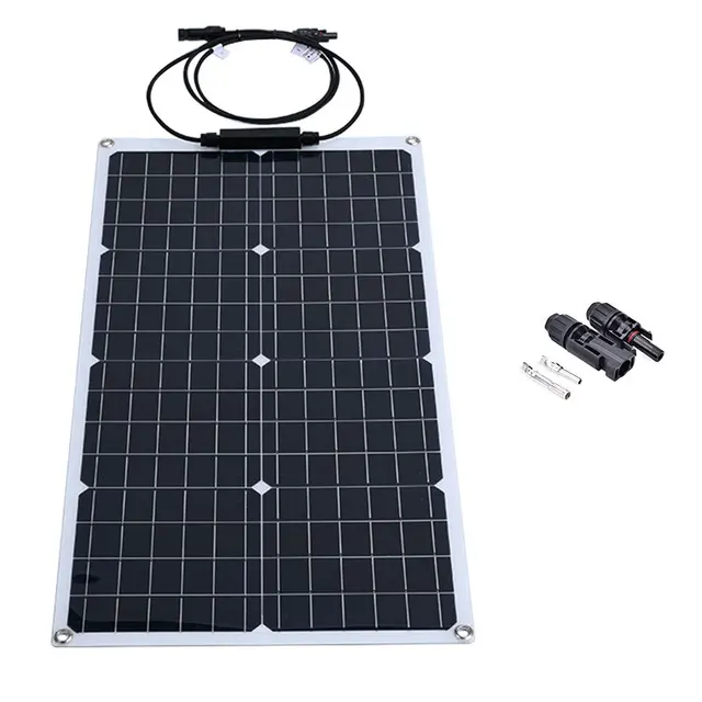 1000W Solar Panel Kit 12V High Efficiency Outdoor Flexible Solar Panels Supply For Car RV Yacht ...
