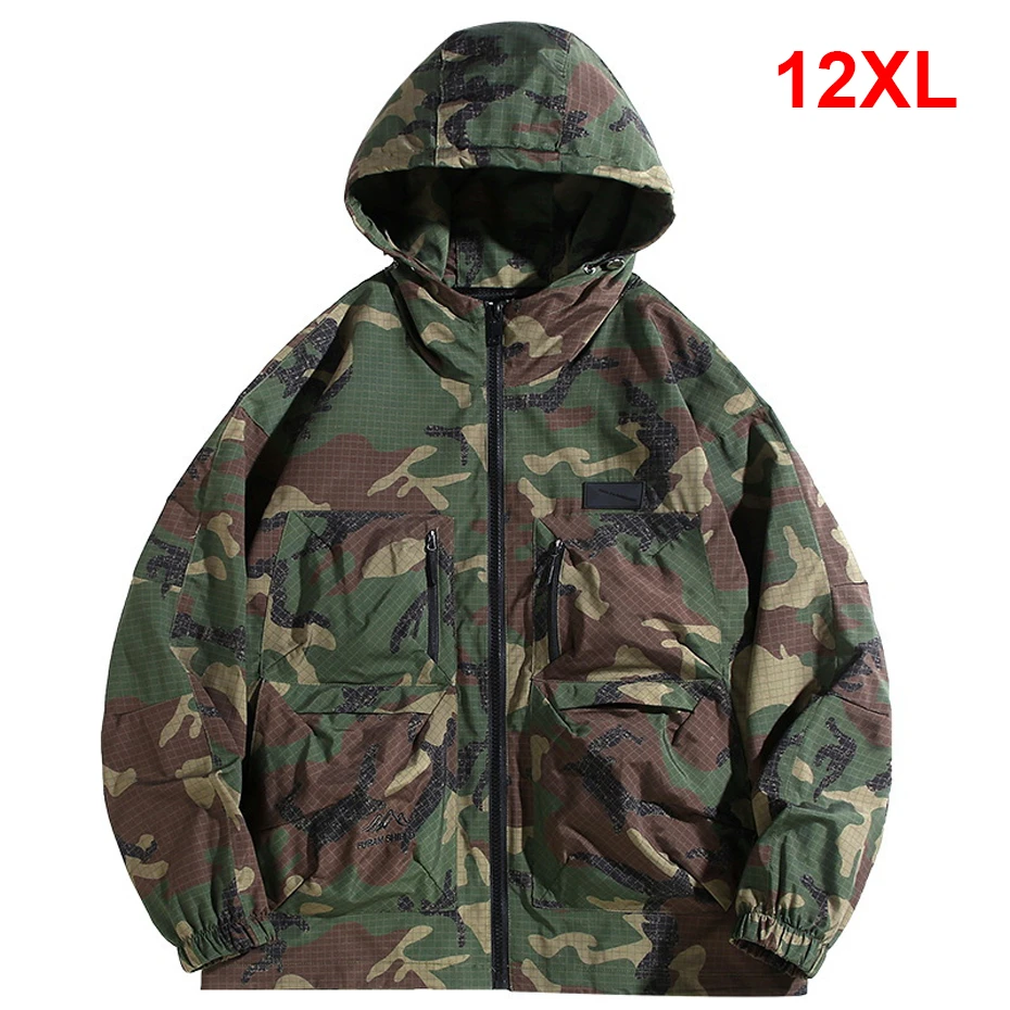 12XL-Plus-Size-Camouflage-Cargo-Jacket-Men-Camo-Windbreaker-Jacket ...