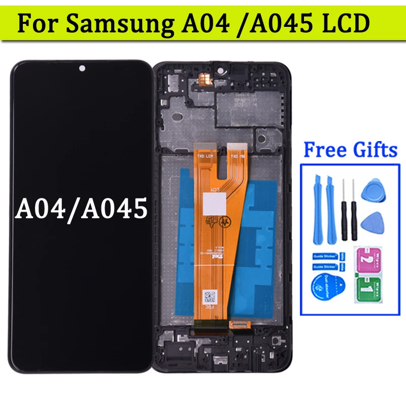 6-5-LCD-For-Samsung-A04-A045F-A045-LCD-Display-with-Touch-Screen ...