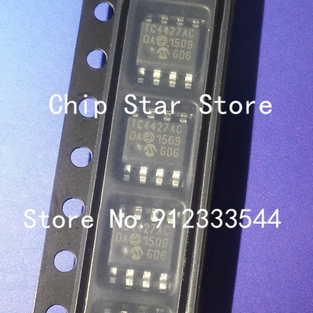 5-100pcs-TC4427ACOA-TC4427ACOA713-TC4427-SOIC8-MOSFET-Driver-Dual-Low ...