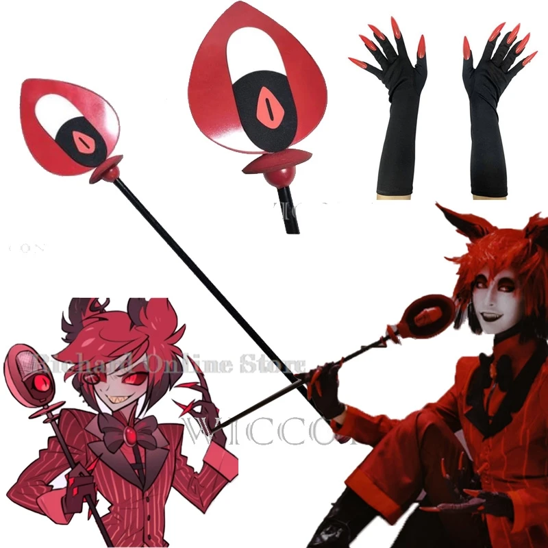 Hazbin-Cosplay-Hotel-ALASTOR-Cosplay-Props-85CM-Detachable-Vertical ...