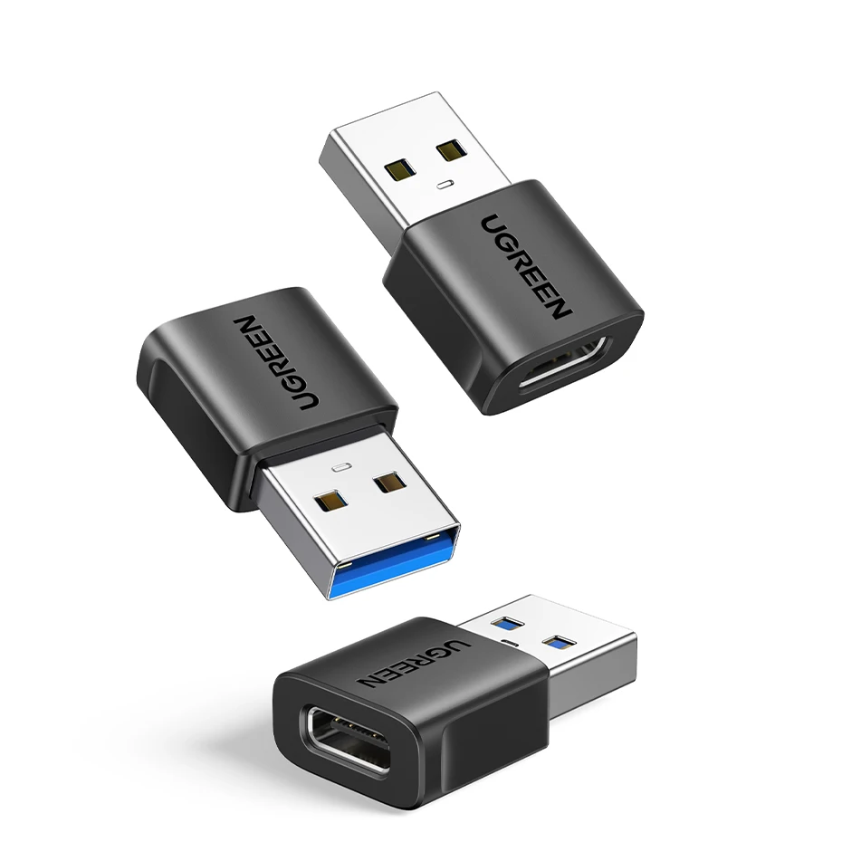 Адаптер UGREEN USB 3,1 Type C OTG, переходник с USB A «папа» на USB C ...