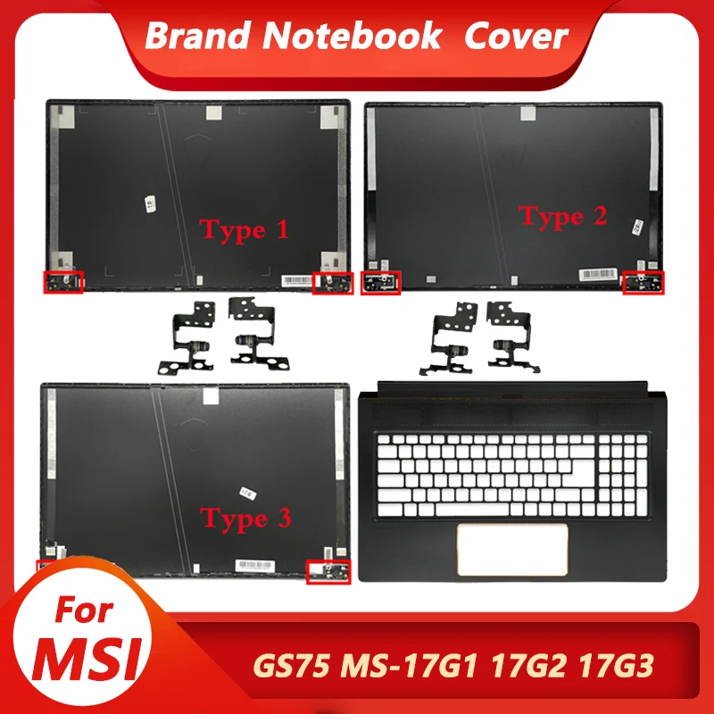 NEW-Original-Top-Back-Case-For-MSI-GS75-MS-17G1-17G3-Laptop-LCD-Back ...