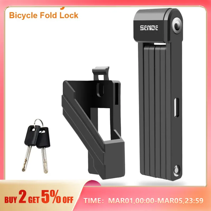 Bike-Foldable-Lock-Anti-theft-Electric-E-Bike-Chain-Cable-Padlock ...
