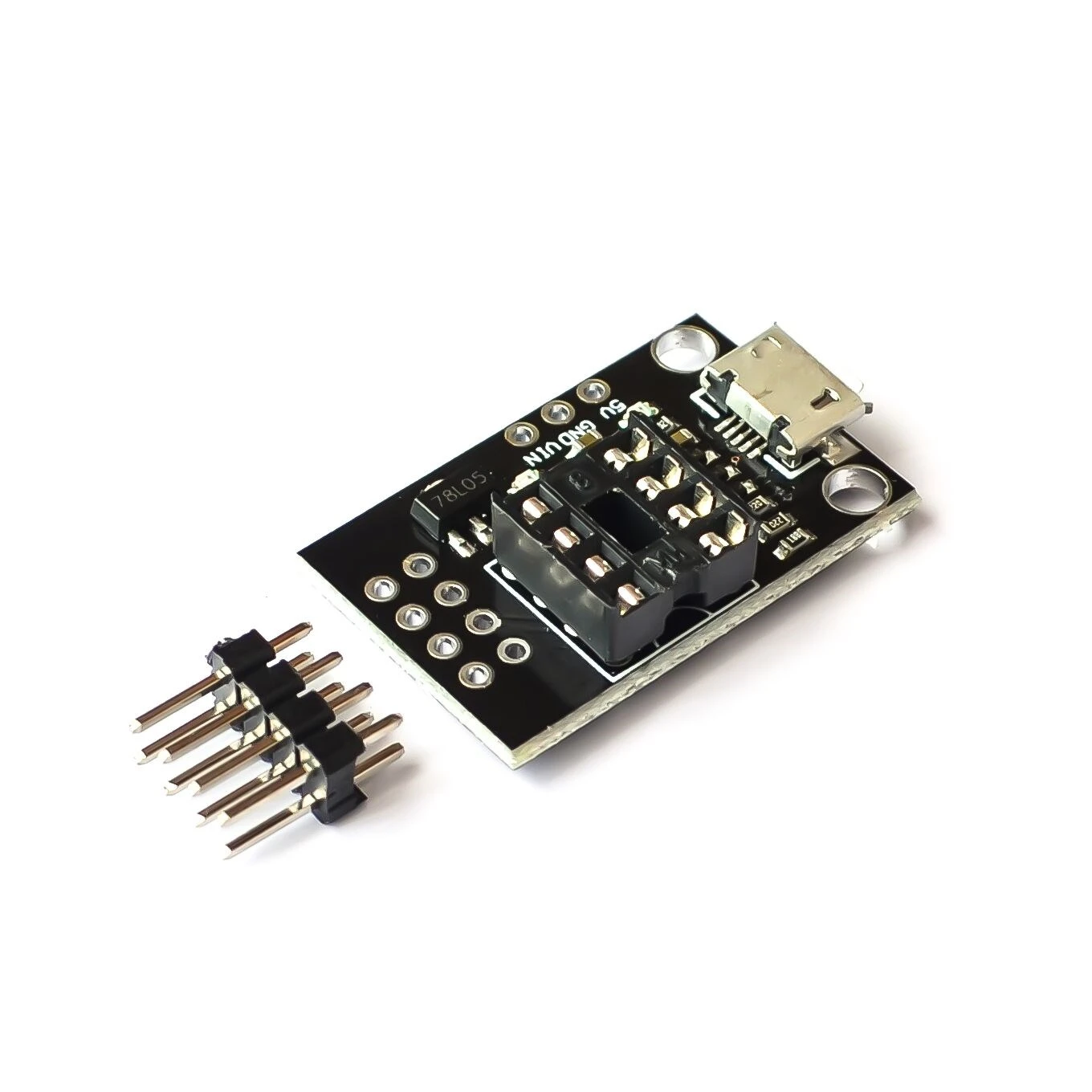 Pluggable Development Board For Attiny13a/attiny25/attiny45/attiny85 ...
