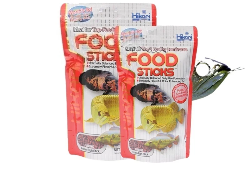Hikari Dragon Fish Feed Large Carnivorous Fish Floating and Color ...