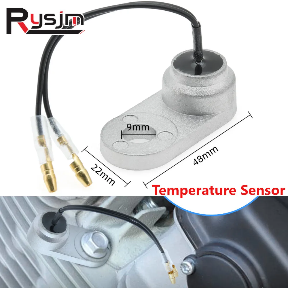 1 Piece Temp Sensor Engine Water Coolant Temperature Sensor Fit For 12V ...