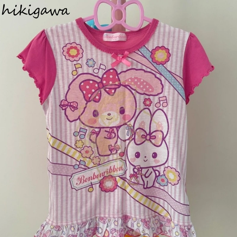 Camiseta-japonesa-con-estampado-de-dibujos-animados-para-Mujer ...