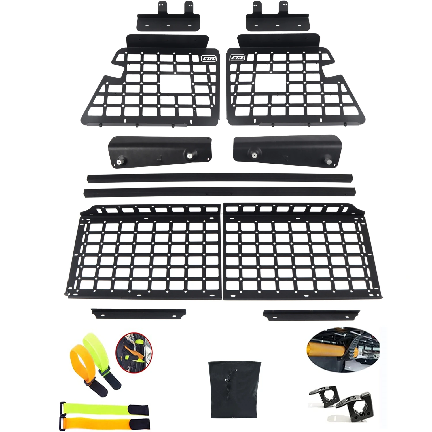 Molle-Panels-for-Mitsubishi-Pajero-V80-V93-V95-V97-V98-2007-2021-5-door ...