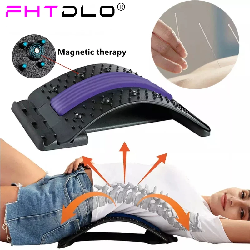 Magnetic Back Massage Muscle Relax Stretcher Posture Therapy Corrector ...