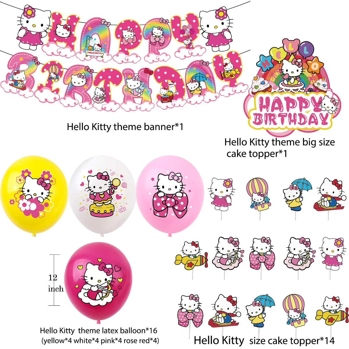 Happy 4th Birthday Hello Kitty Pictures