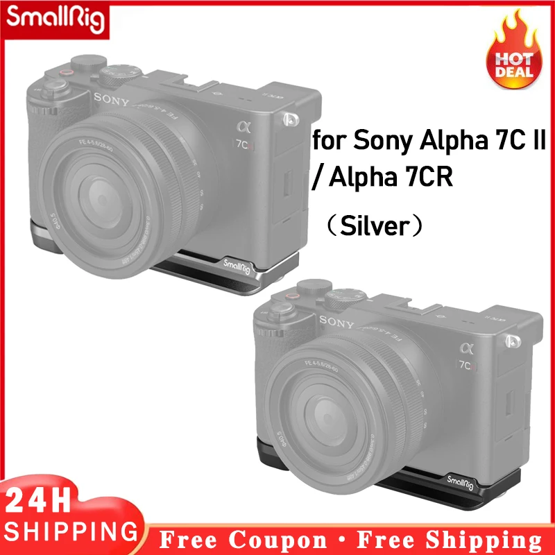 SmallRig-Bottom-Mount-Plate-for-Sony-Alpha-7C-II-Alpha-7CR-4438-black ...