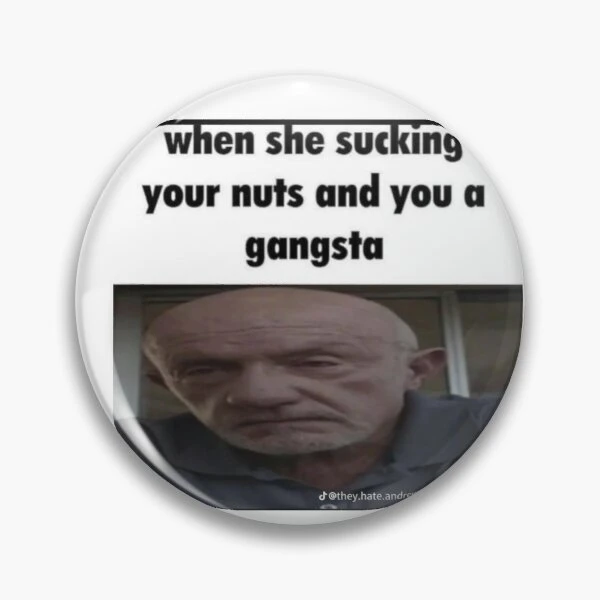 Mike From Breaking Bad Gangsta Soft Button Pin Badge Gift Cute Brooch ...