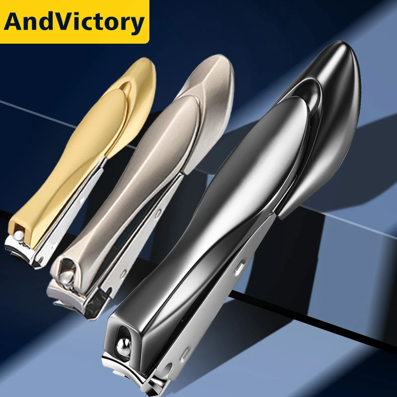 1pcs No Splash Nail Clippers Manicure For Fingernail And Toenail Cutter ...