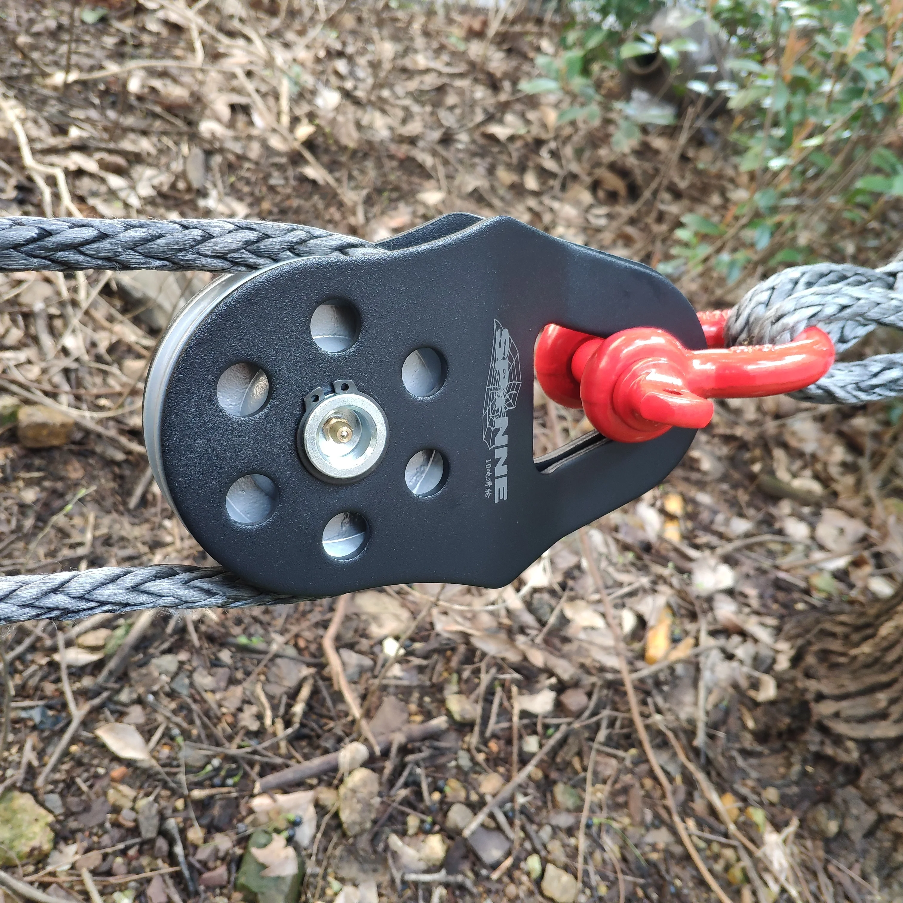 Heavy-Duty-10Ton-Snatch-Pulleys-Block-for-Synthetic-Rope-or-Steel-Cable ...