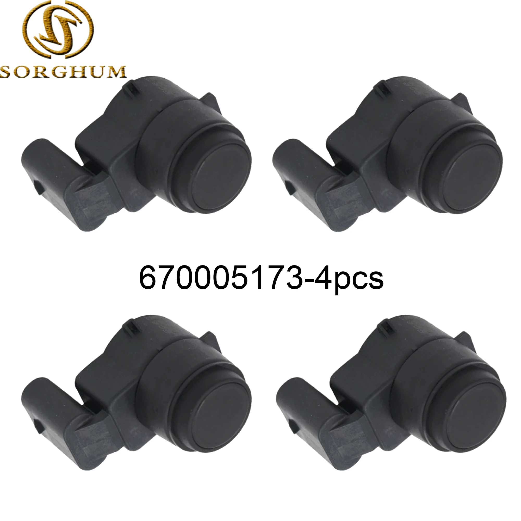 4PCS PDC Parking Sensor 670005173 For Maserati Ghibli Quattroporte 3.0L ...