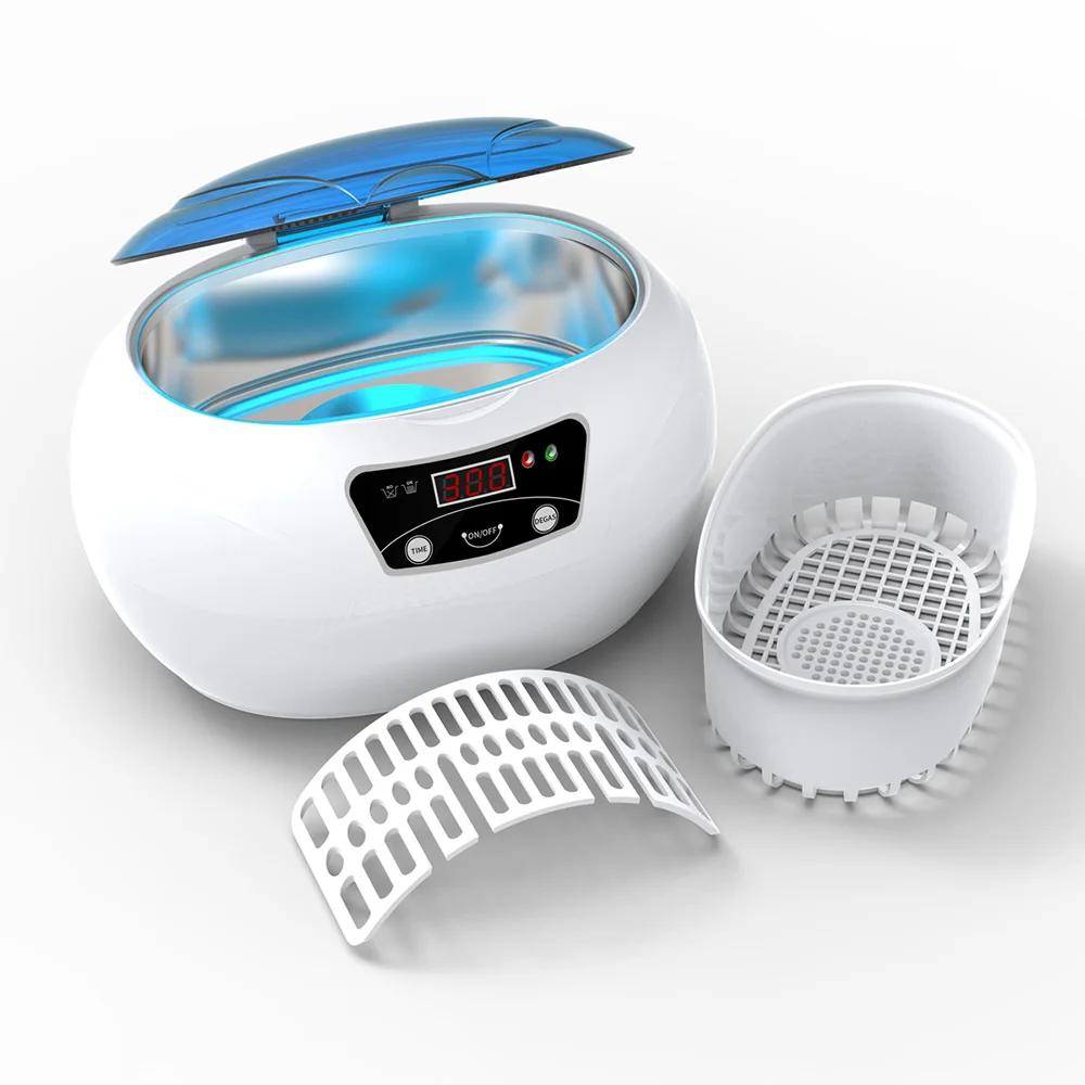 Ultrasonic-Cleaner-Small-Portable-Home-Jewelry-Glasses-Denture-Razor ...