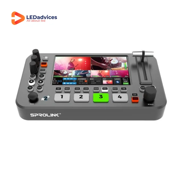 SPROLINK NeoLIVE R2 Plus Video Mixer Multi-Functions Live Streaming PTZ NDI Camera 12X 20X ...