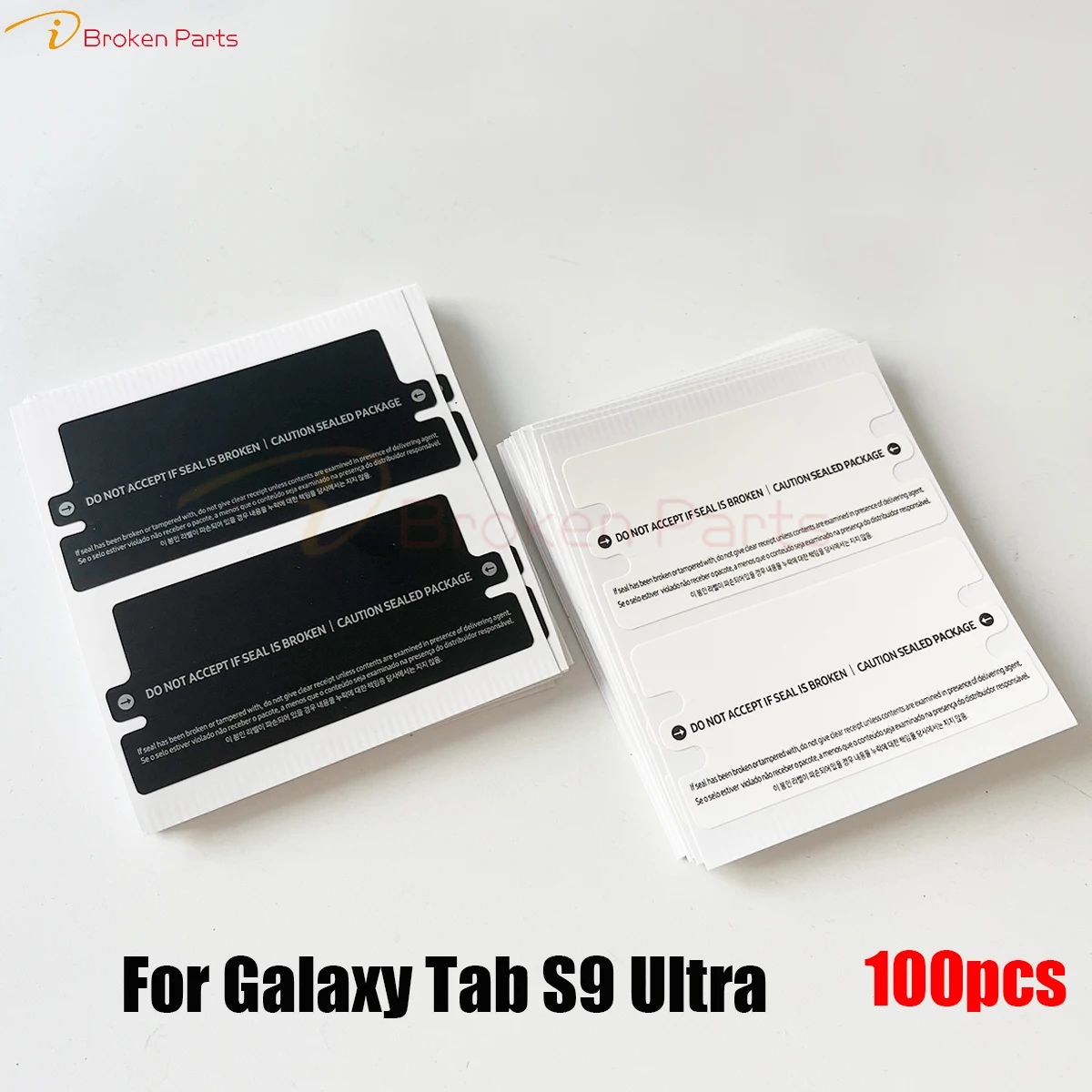 100pcs-Plastic-Seal-Box-Label-Sticker-Indicator-Film-for-Samsung-Galaxy ...