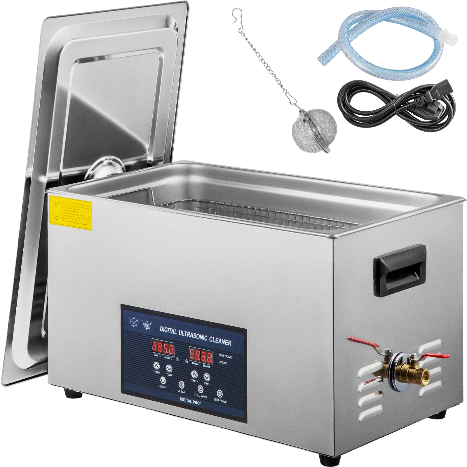 VEVOR-30L-Ultrasonic-Cleaner-With-Double-Frequence-Digital-Portable ...