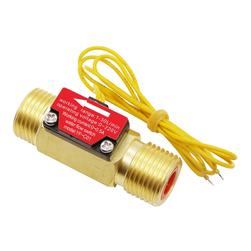 Sensore-di-flusso-liquido-acqua-ad-effetto-Hall-contatore-4-punti ...